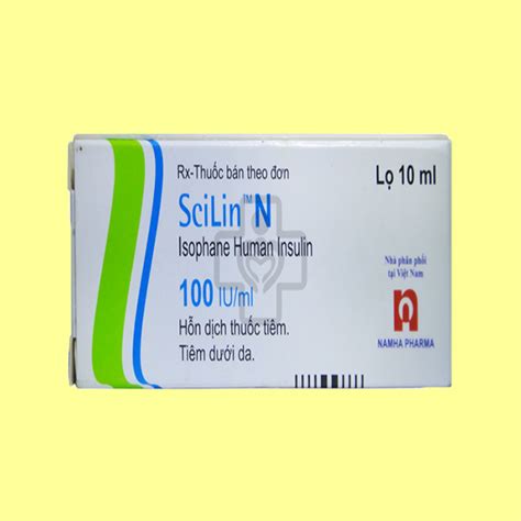 Thuốc Scilin N 100iu Inj10ml Thuốc điều Trị Tiểu đường Nhà Thuốc