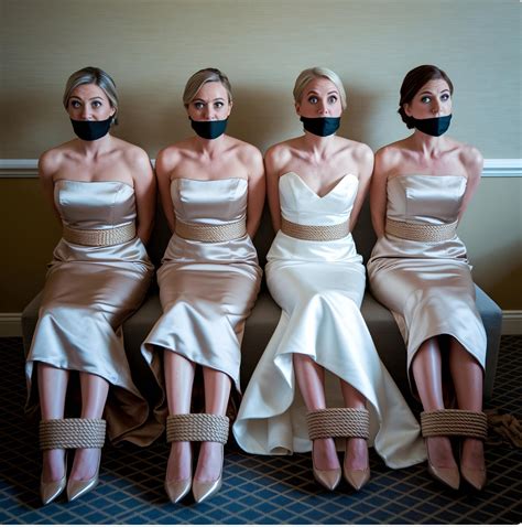 Bridesmaids And The Bride Held Hostage By Skirtnapper On Deviantart