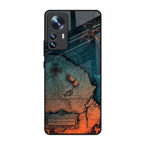 Geographical Map Mi 12 Pro 5g Glass Back Cover Flat 35 Off On Mi 12