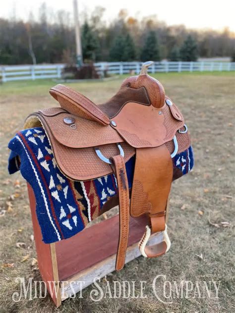 15” Circle P Saddles Western Pleasure Saddle Midwest Saddle Company Llc