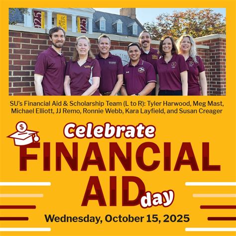 🎉 Happy National Financial Aid Day 🎉 Sutoday