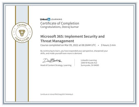 Deeraj Kumar Munigala On Linkedin Certificate Of Completion