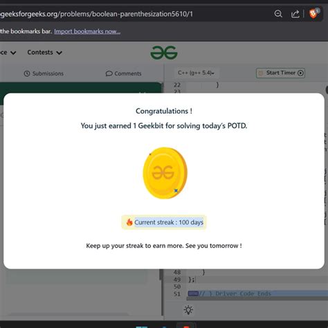 100daysofcode Dsa Geeksforgeeks Codingstreak Datastructures