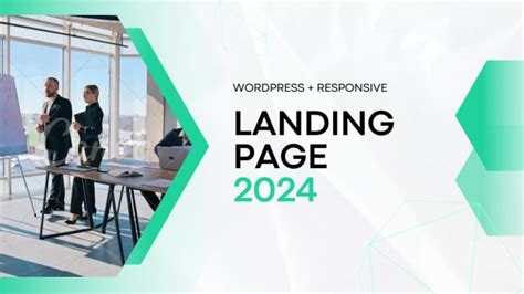 build responsive html css landing pages and in wordpress by