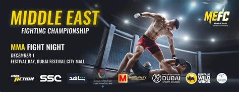 Middle East Fighting Championship Mefc At Festival Bay In Dfcm Dubai