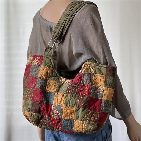 Y2k Fairycore Patchwork Quilt Bag Whimsigoth Depop