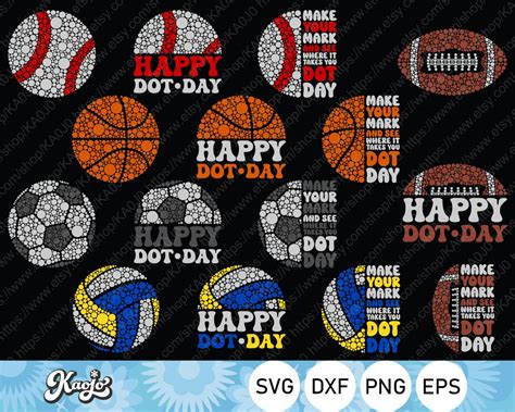 Funny Polka Dot Baseball Basketball Football Volleyball Soccer Lover