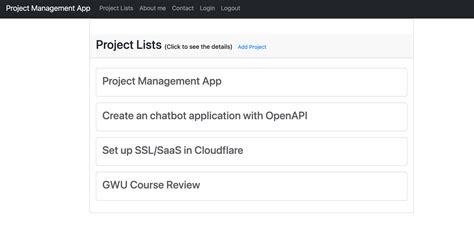 Creating A Project Management App With Createupdatedelete Functions