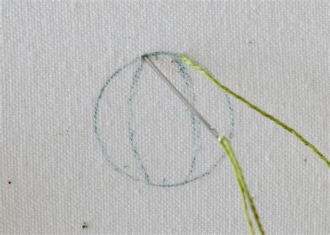 Flat Stitch Library Of Hand Embroidery Stitches