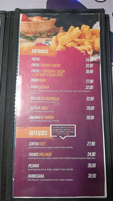 Menu Em Charada Burguer Restaurante São Paulo Av Renata