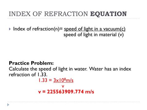 Ppt Understanding Light Spectrum Reflection And Refraction Powerpoint