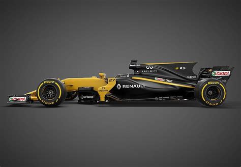 F1 Car Side View
