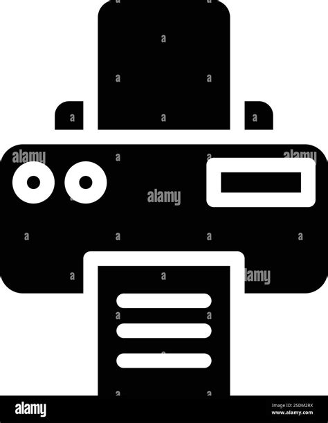 Printer Vector Icon Design Illustration Stock Vector Image And Art Alamy