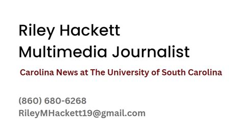 Riley Hackett On Linkedin Mmj Reporterreel Classof23