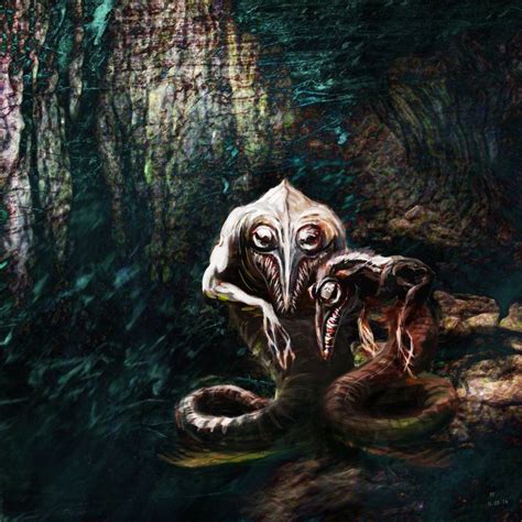 Grindylow Concept Scariest Monsters China Mieville Dark And Twisty