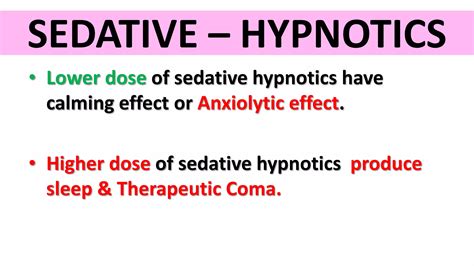 Sedative And Hypnoticspptx