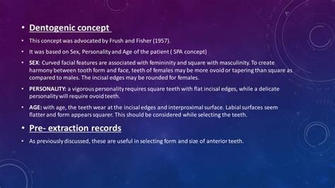 Teeth Selection And Arrangement Pdf