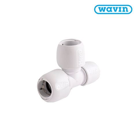 White Color Equal Tee At Best Price In Noida Wavin Industries Limited