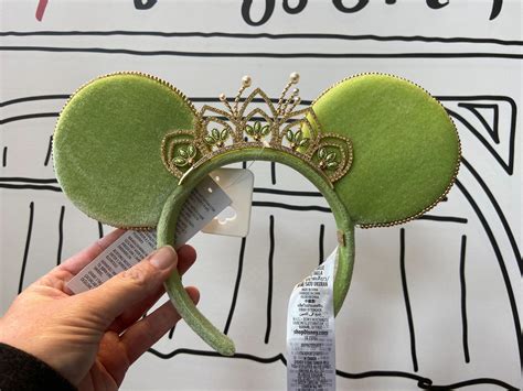 Princess Tiana Ears Disneyland Paris