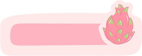 과일 라벨 텍스트 박스 귀여운 이름 태그 배경 프리미엄 벡터