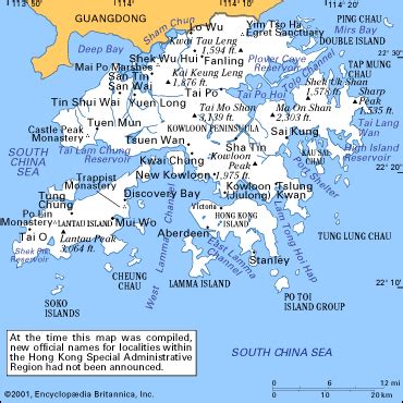 Hong Kong History China Location Map And Facts Britannica