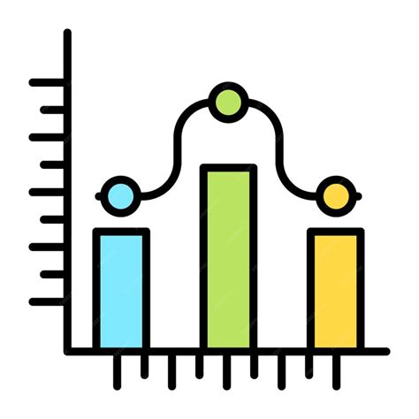 Premium Vector Clustered Column Flat Illustration