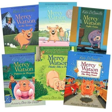 Candlewick Press 【暢銷彩色故事系列】 Mercy Watson Book Set Adventures Of A