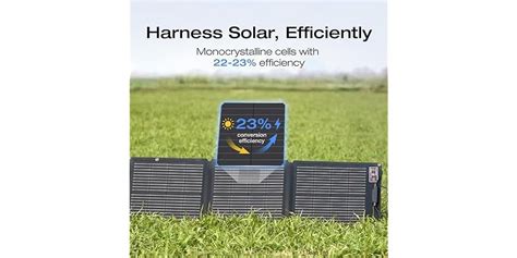 Ef Ecoflow 110w Portable Solar Panel Foldable With Carry Case