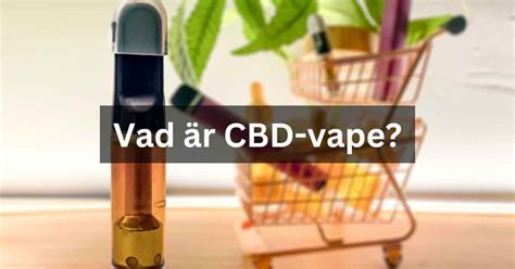 Vad är Cbd Vape