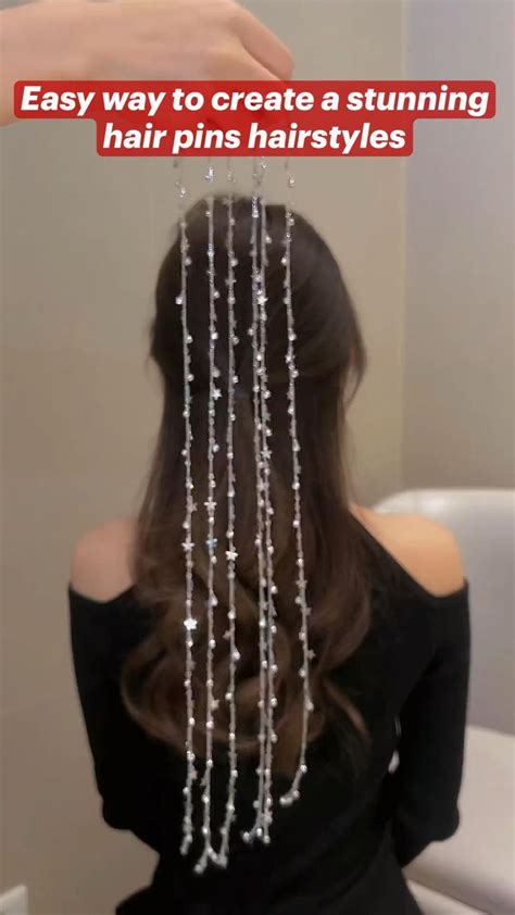 Easy Way To Create A Stunning Hair Pins Hairstyles Hair Styles Hair