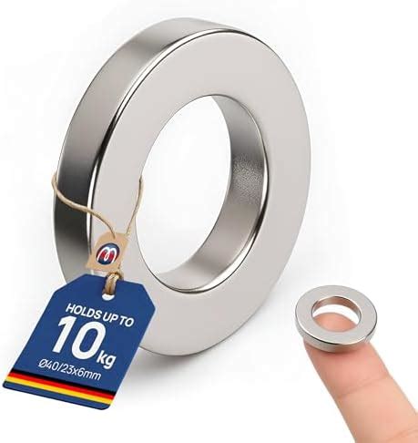 Neodymium Ring Magnet Ndfeb Size By Choice Force Up To 36kg