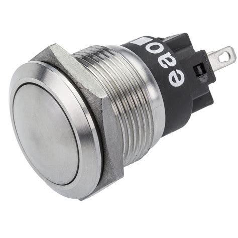 Eao 82 51711000 Series 82 Pushbutton Momentary 19mm Flushconvex Rapid Electronics
