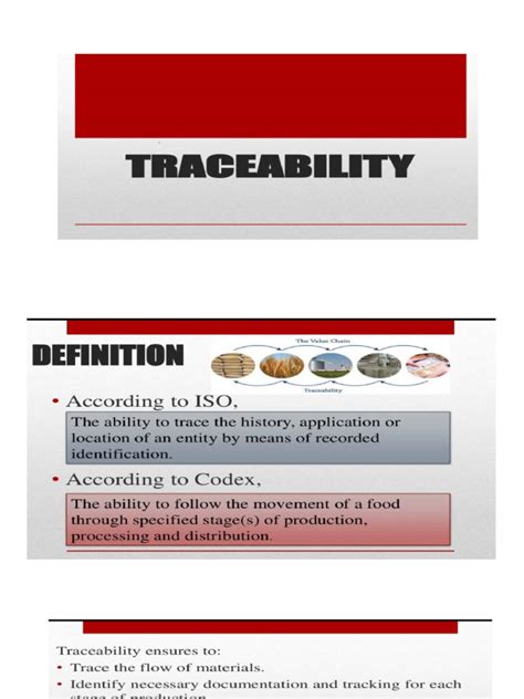 Traceability Pdf