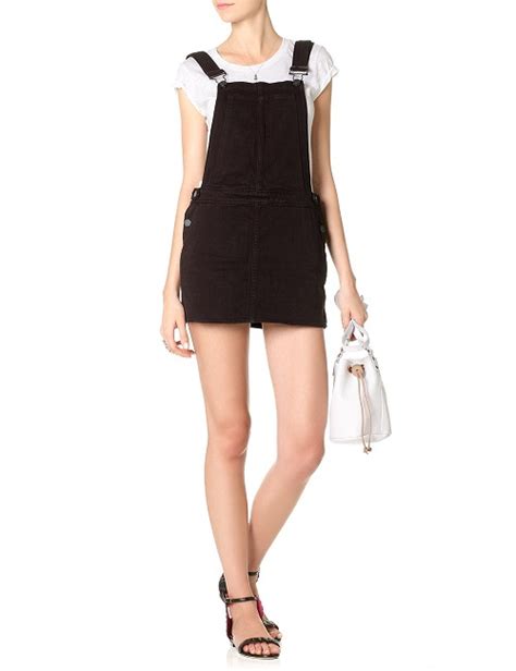 Black Overall Dress
