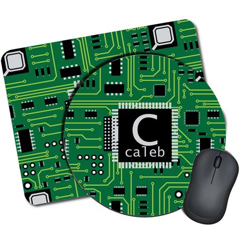 Custom Circuit Board Mouse Pad Personalized Youcustomizeit