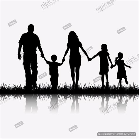 Ai创作图一家人剪影 全家福人物剪影 全家福剪影 健康一家人剪影 一家人背影 家人剪影 家人背影 全家剪影 家庭剪影 一家人手拉手 家庭背影 牵手家庭 家人图片 大人剪影 父母剪影nipic