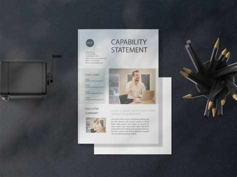 Capability Statement Design Government Capability Design Gro Your