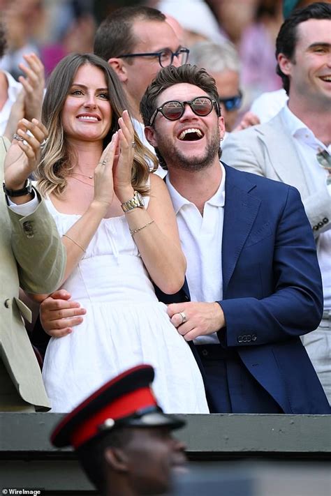 Niall Horan Cuddles Up To His Girlfriend Amelia Woolley As They Pack On