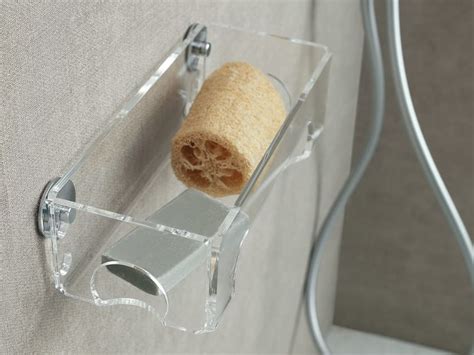 Plexiglass Portasapone A Muro In Plexiglass Per Doccia By Stilhaus