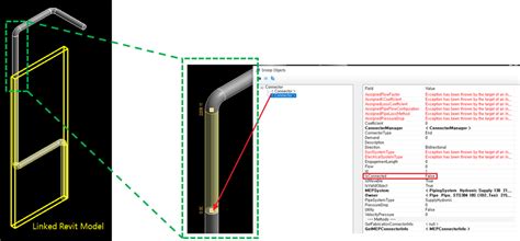 How To Figure Out Connector Information With Linked Revit Models