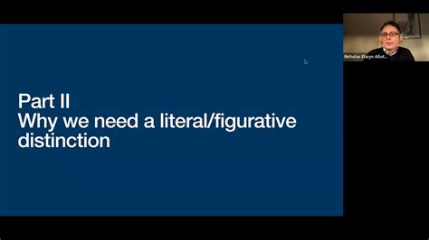 Nicholas Allott Our Theory Of Communication Needs A Literal