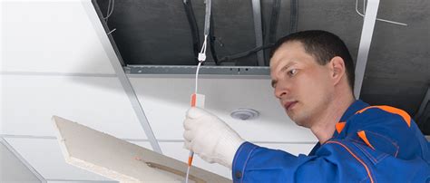 Fiber Cabling Installation In The Building Vertical Foci13