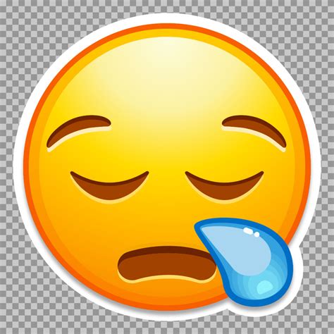 Pensive Face Emoji Png Sad And Thoughtful Emoticon