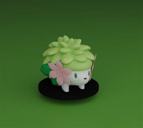 Stl File Pokemon Shaymin 🐉 ・3d Printing Design To Download・cults