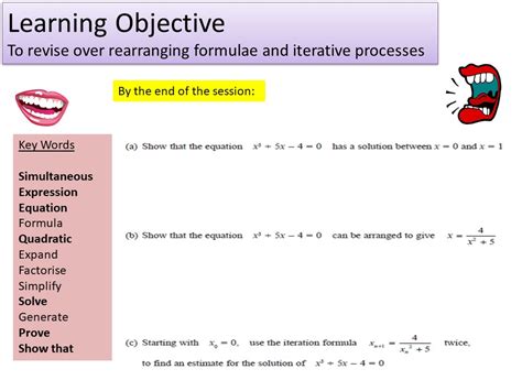 GCSE 1 9 Iteration Harder Rearranging Formula Revision Teaching Resources