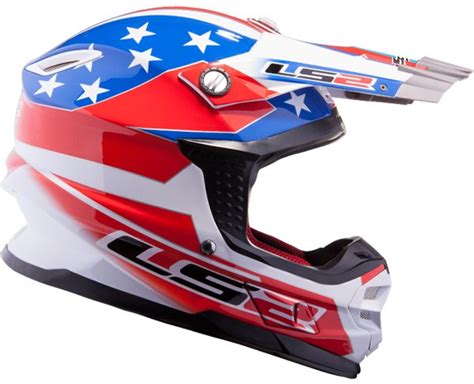 Crosshelm Ls2 Tuareg American Flag A1 Moto De