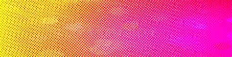 Panorama Blend Of Yellow And Pink Gradient Background Modern Panoramic Design Suitable For Ads