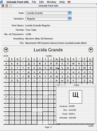 Unicode And Multilingual File Conversion Font And Keyboard Utilities For Macintosh OS X Computers