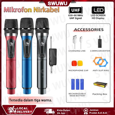 Jual Mikrofon Nirkabel Profesional Wireless Micmic Wirelessmic