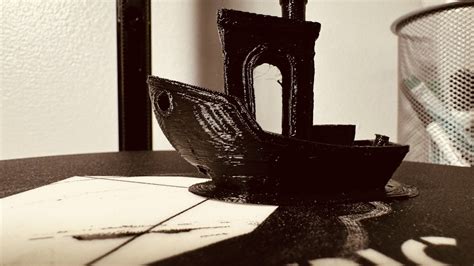 Outlines On 3d Benchy Print See The Diagonals Near The Front Of The